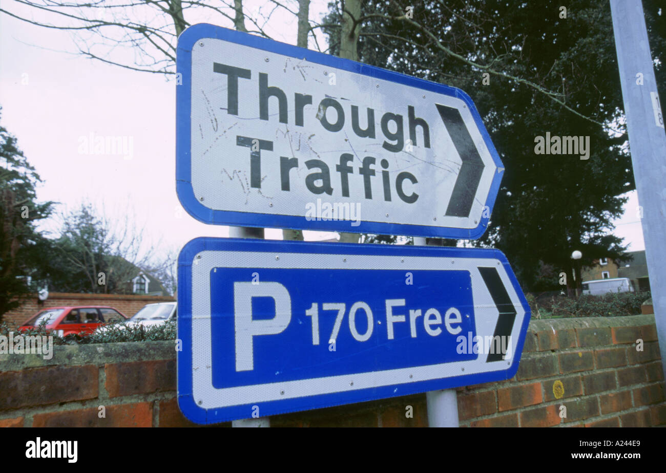 Road sign with graffiti Stock Photo - Alamy