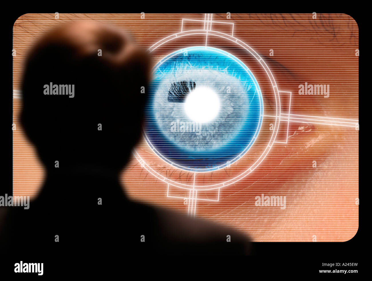 Retinal scan hi-res stock photography and images - Alamy