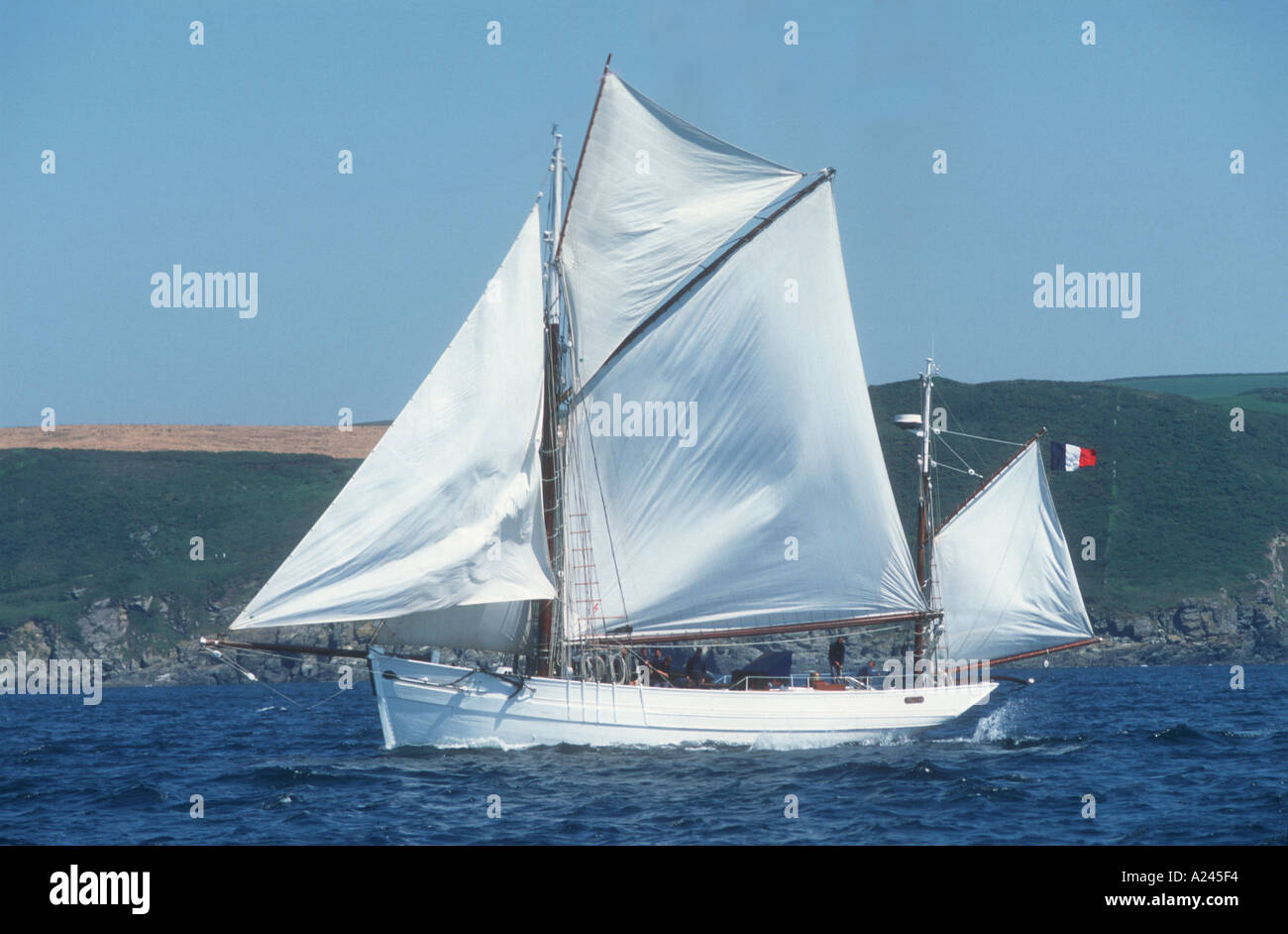 Gaff yawl hi-res stock photography and images - Alamy