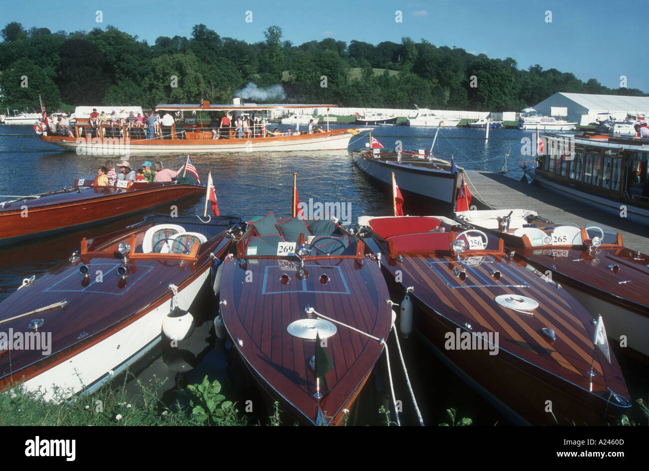 Slipper launches at the Thames Traditional Boat Rally River Thames ...