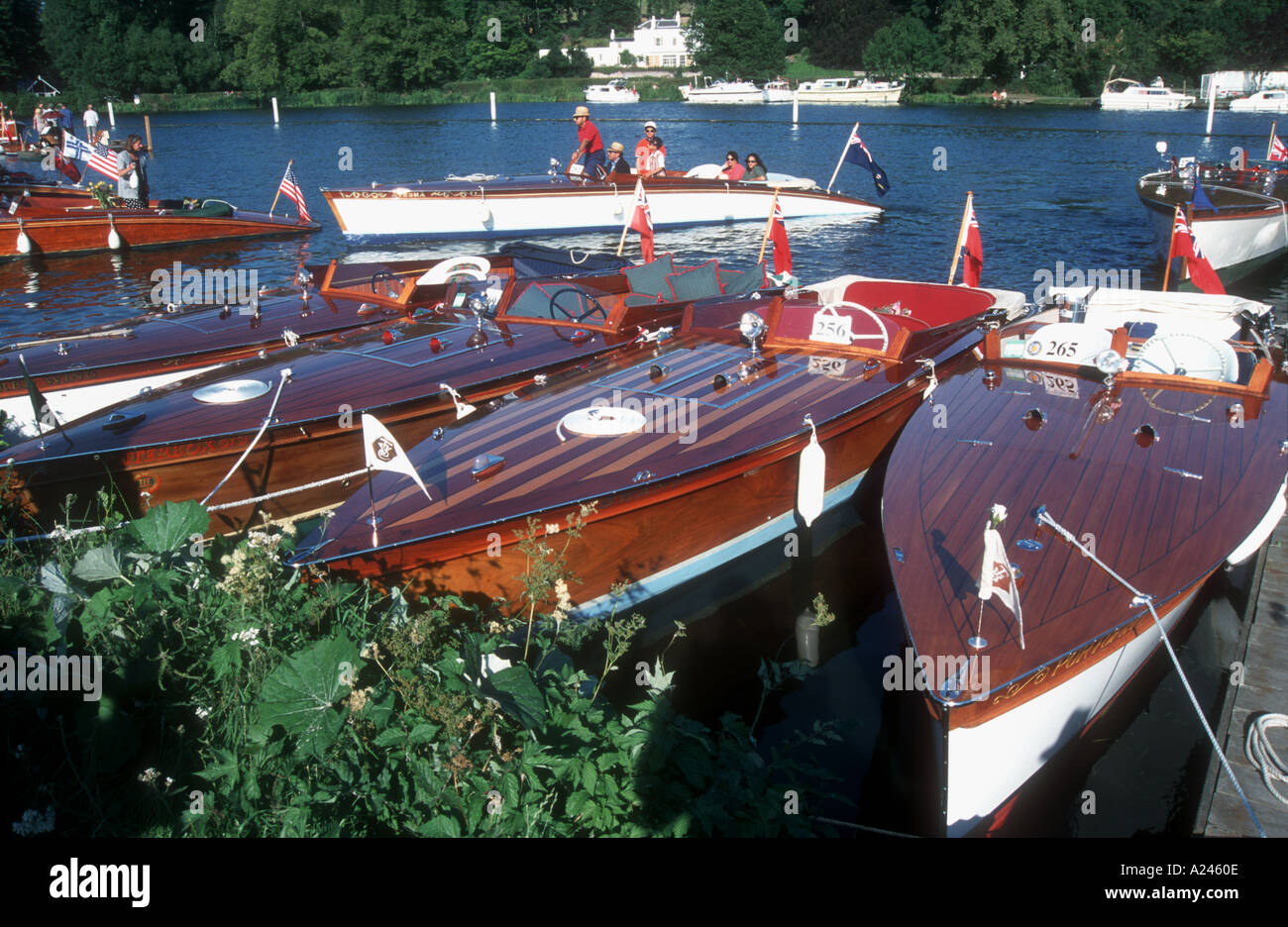 Slipper launches at the Thames Traditional Boat Rally River Thames ...