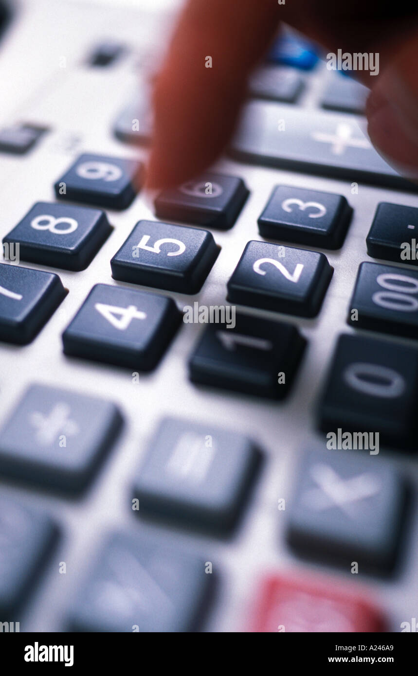Machine calculator count counting hi-res stock photography and images ...