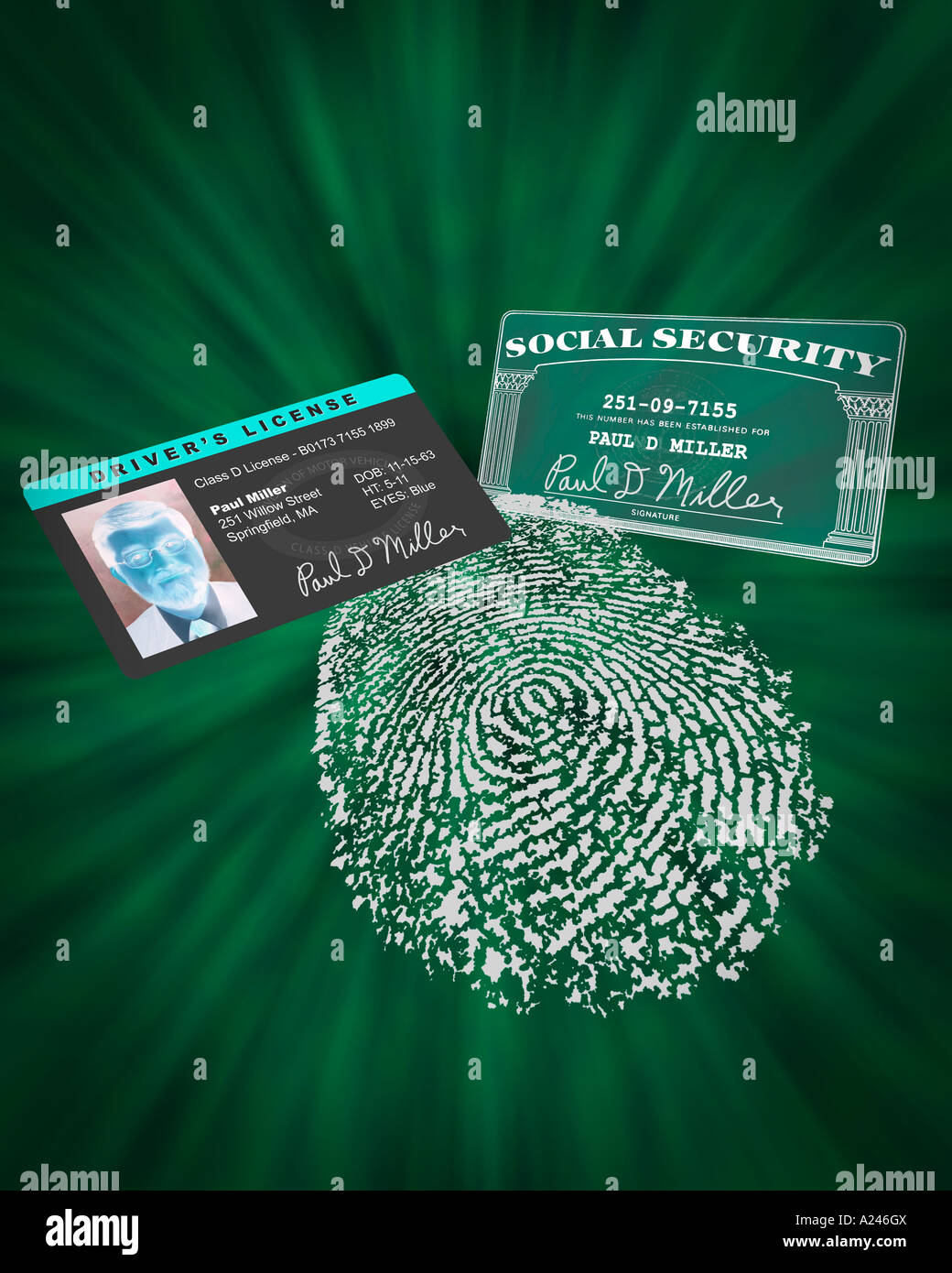 Police id card hi-res stock photography and images - Alamy