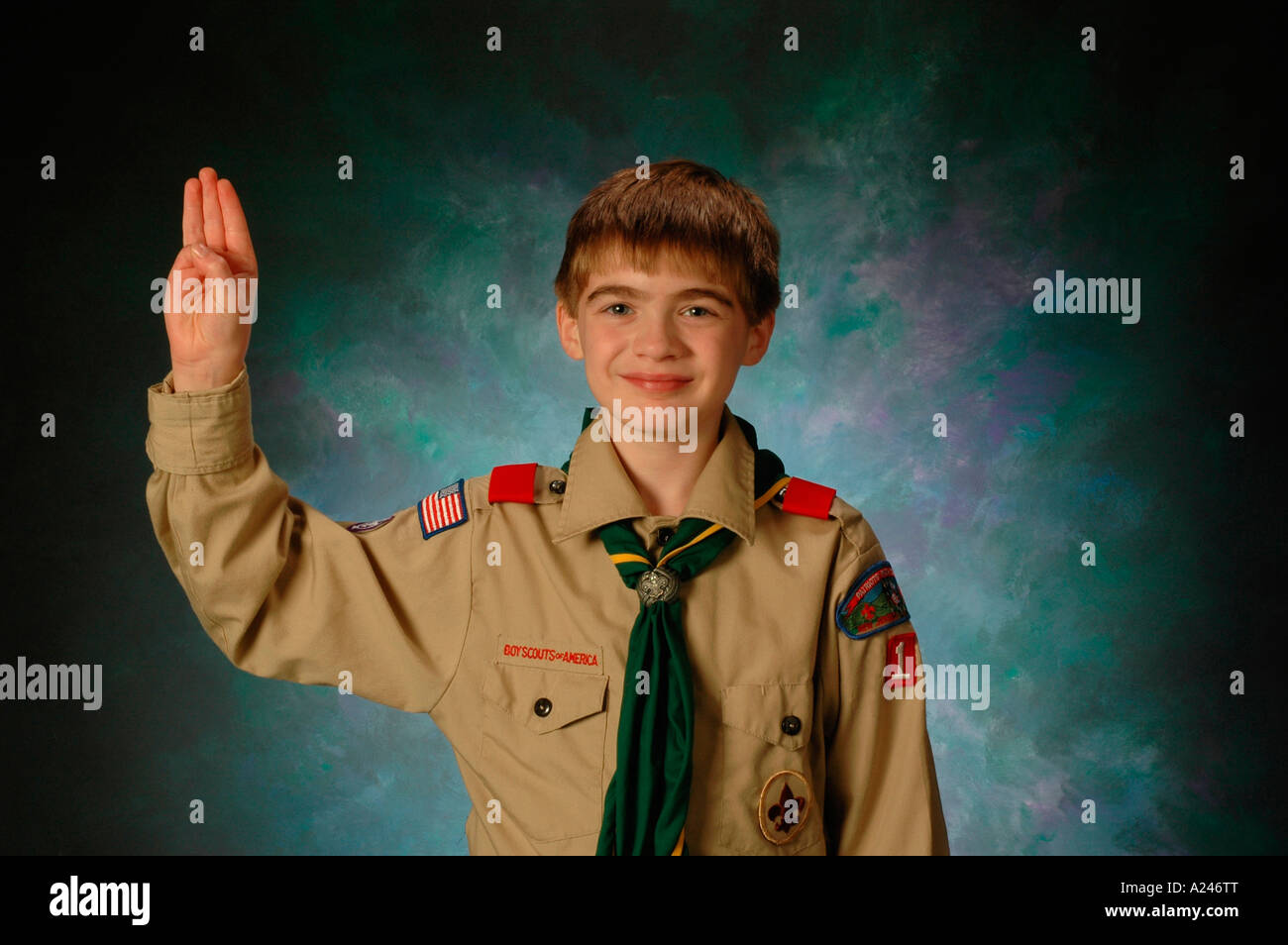 Boy Scout Honor Hand Symbol