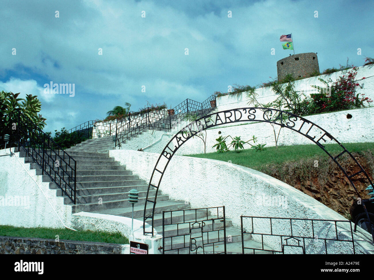 Blackbeards Castle High Resolution Stock Photography and Images - Alamy