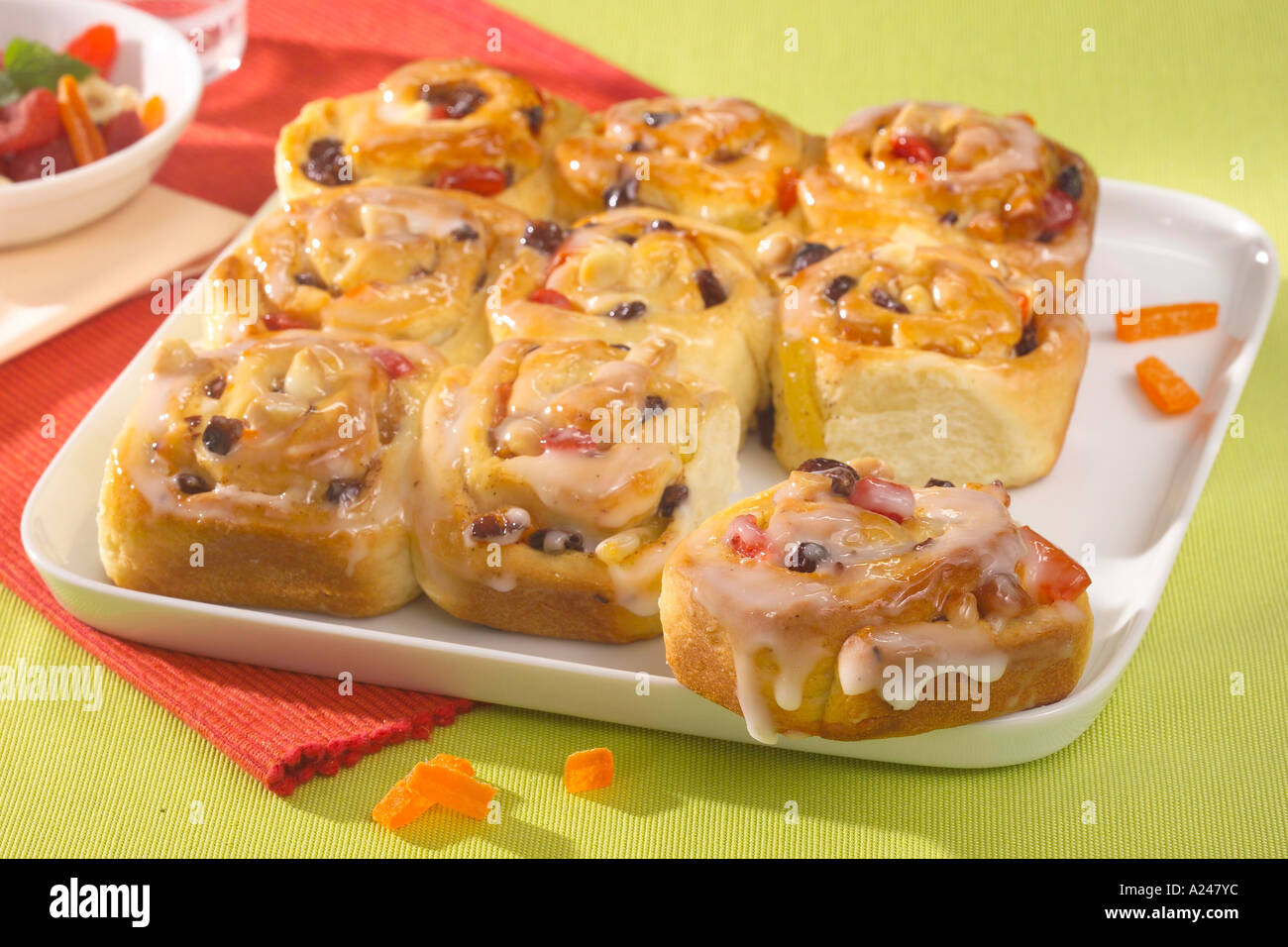 Fruit scrolls hi-res stock photography and images - Alamy