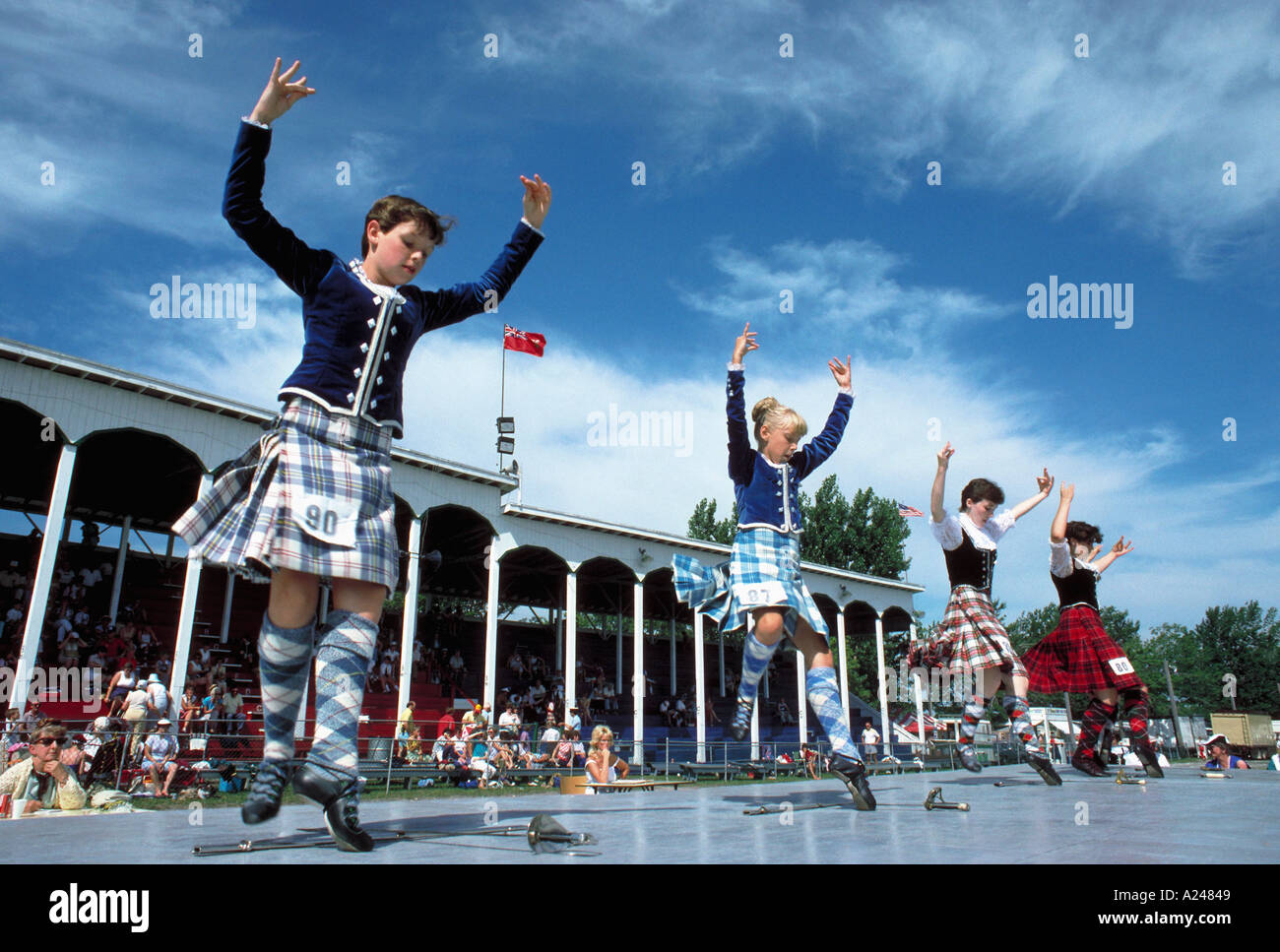 Highland dancers at Scottish festival many more Scottish Games images ...