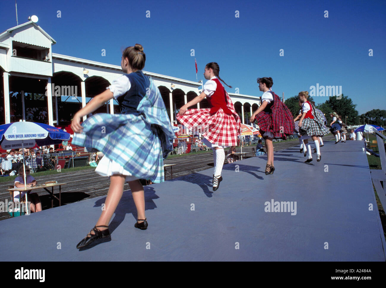 Highland dancers at Scottish festival many more Scottish Games images ...