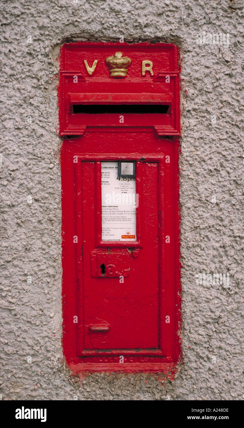 Post Box Victorian Stock Photo - Alamy