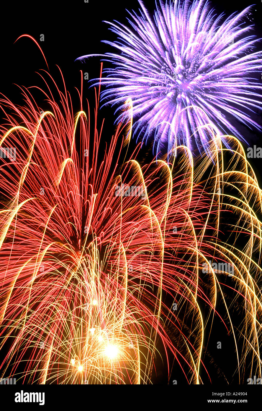 Fireworks display firework illuminations hi-res stock photography and ...