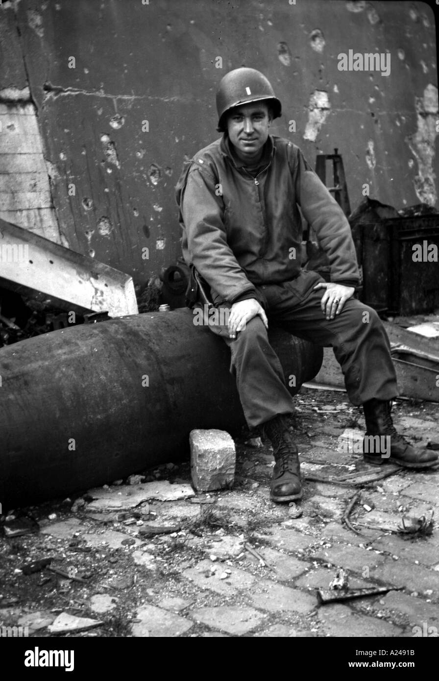 WWII Normandy Utah Beach Nazi pillbox George Looney Collection Stock ...