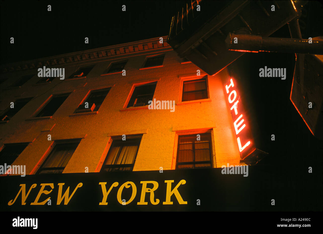 HOTEL ON THE BOWERY NEW YORK CITY Stock Photo - Alamy