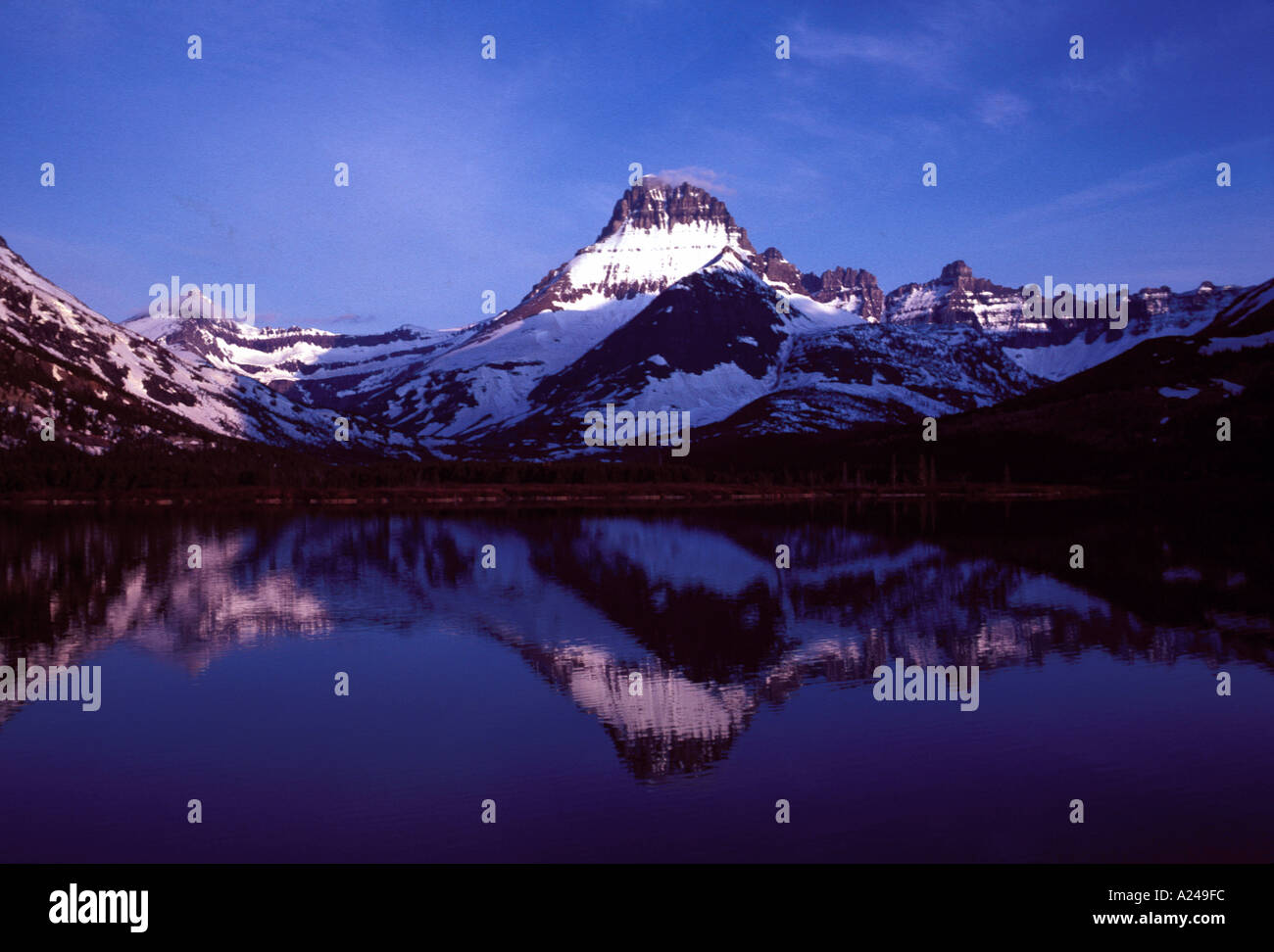 Many Glacier Glacier National Park Montana Photo by Doug Wilson Stock ...
