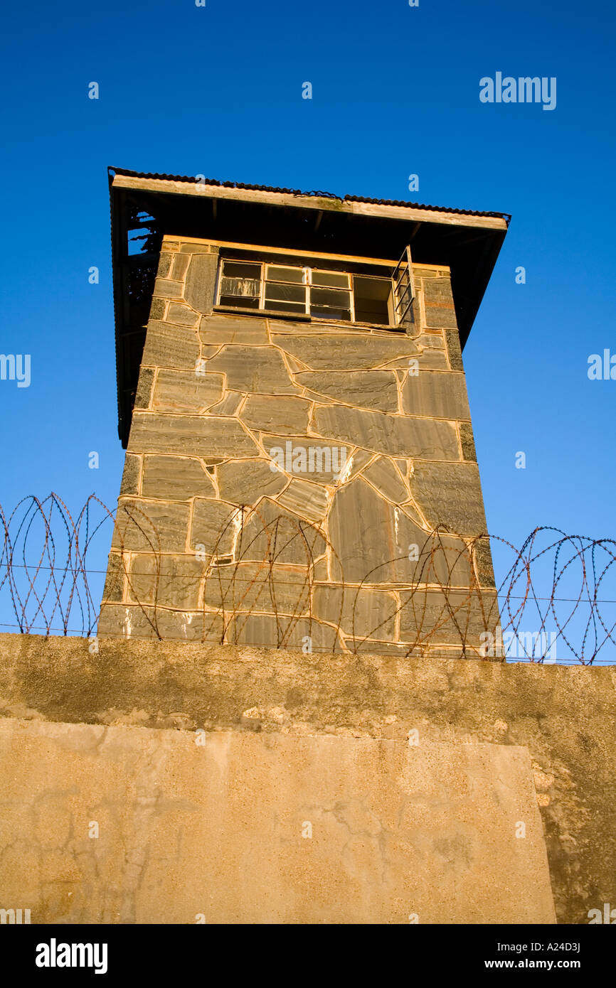 Guard Watchtower Robben Island Cape Town South Africa Stock Photo - Alamy