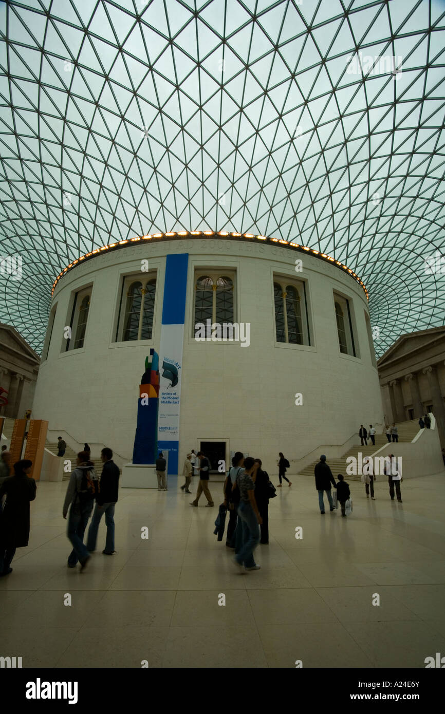 Great Hall British Museum London UK Stock Photo - Alamy