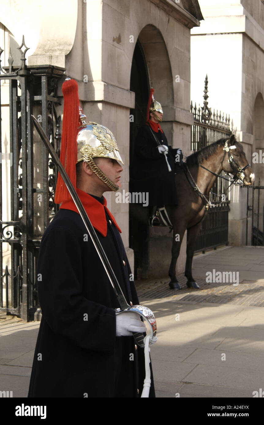Household cavalry guard Stock Photo - Alamy