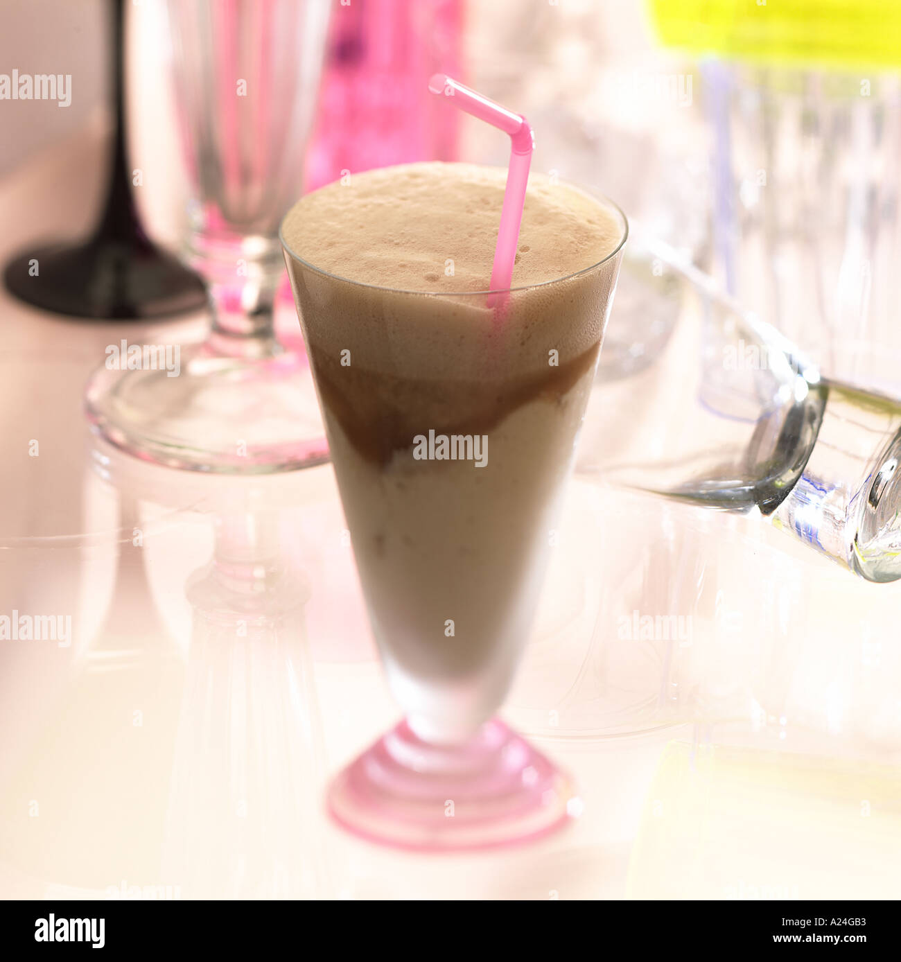 Cocktail Fuzzypeg Vanilla Ice Cream Lime juice cordial Coca Cola ice ...