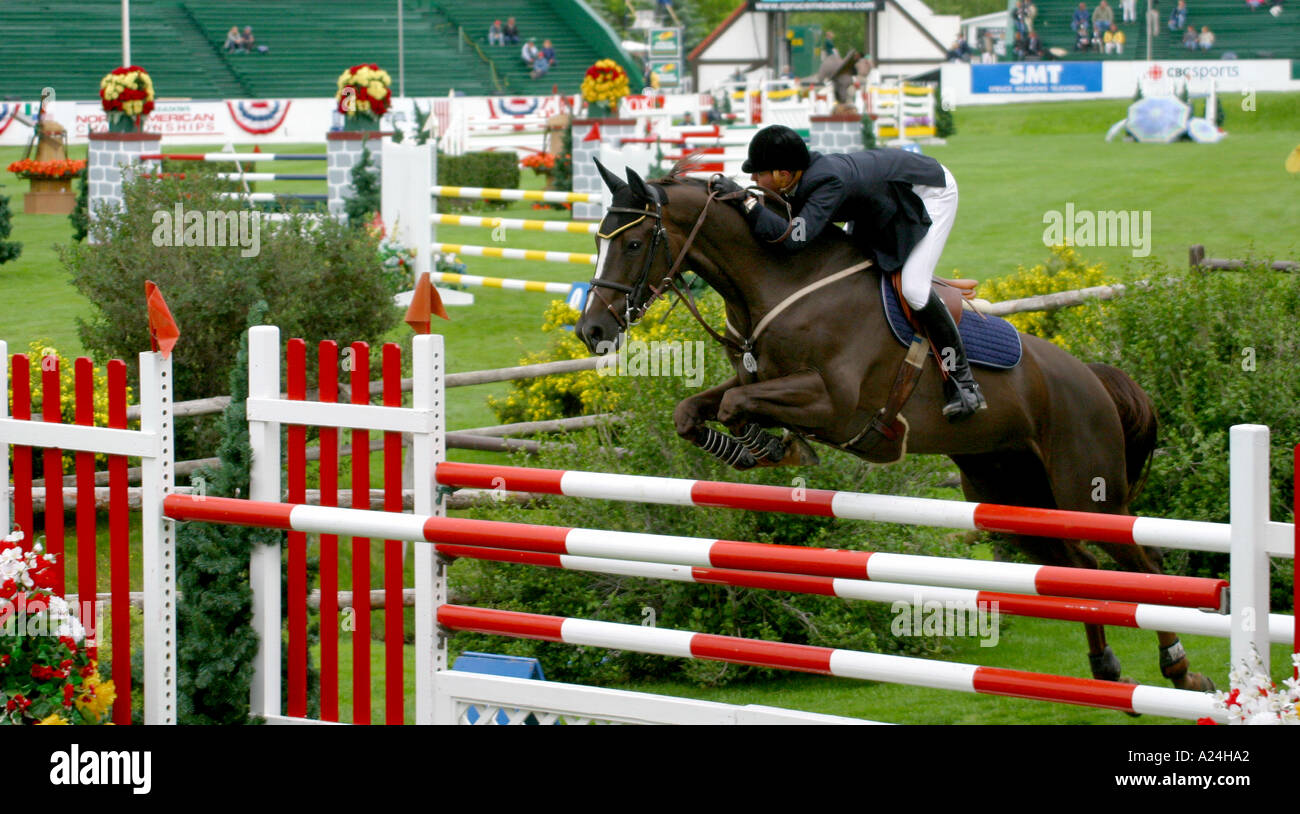 International Show Jumping at Spruce Meadows Calgary Alberta Canada ...