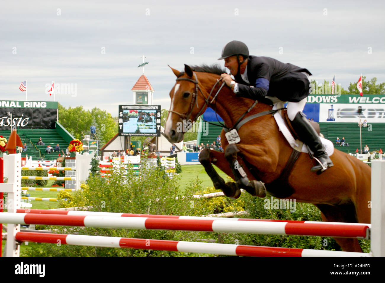 International Show Jumping at Spruce Meadows Calgary Alberta Canada ...