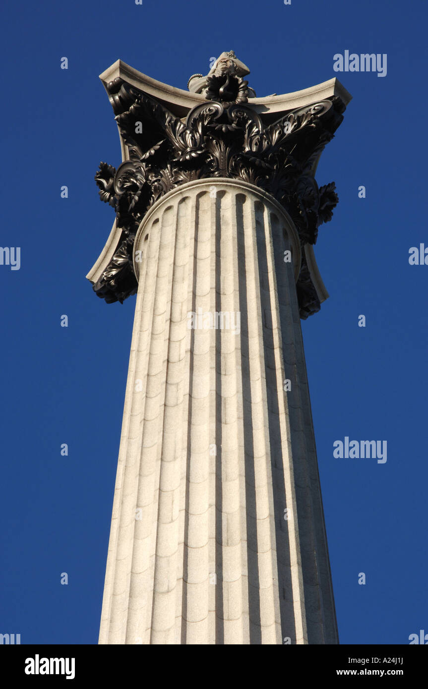 Lord Nelsons Column Stock Photo - Alamy