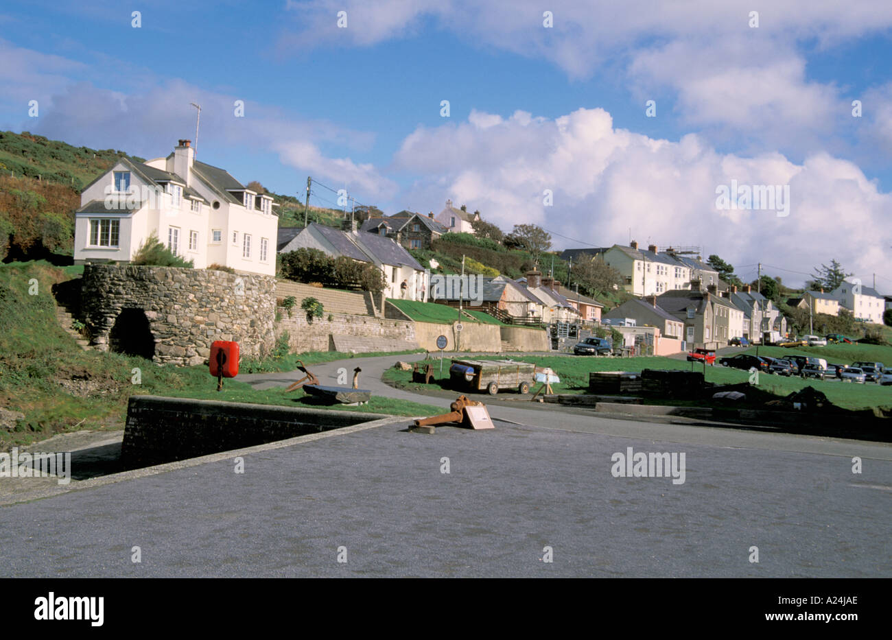 Porthgain Pembrokeshire Wales Cymru UK Harbour Harbor Village from ...