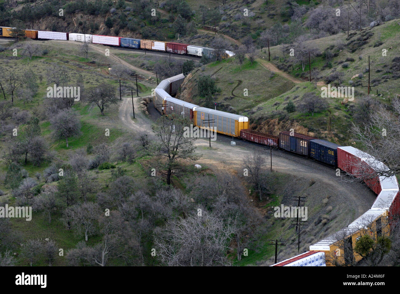 Tehachapi loop hi-res stock photography and images - Alamy