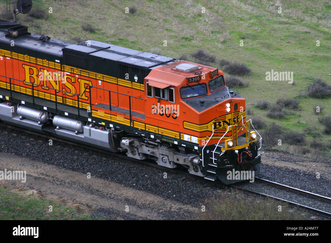 Bnsf ge c44 9w locomotive hi-res stock photography and images - Alamy