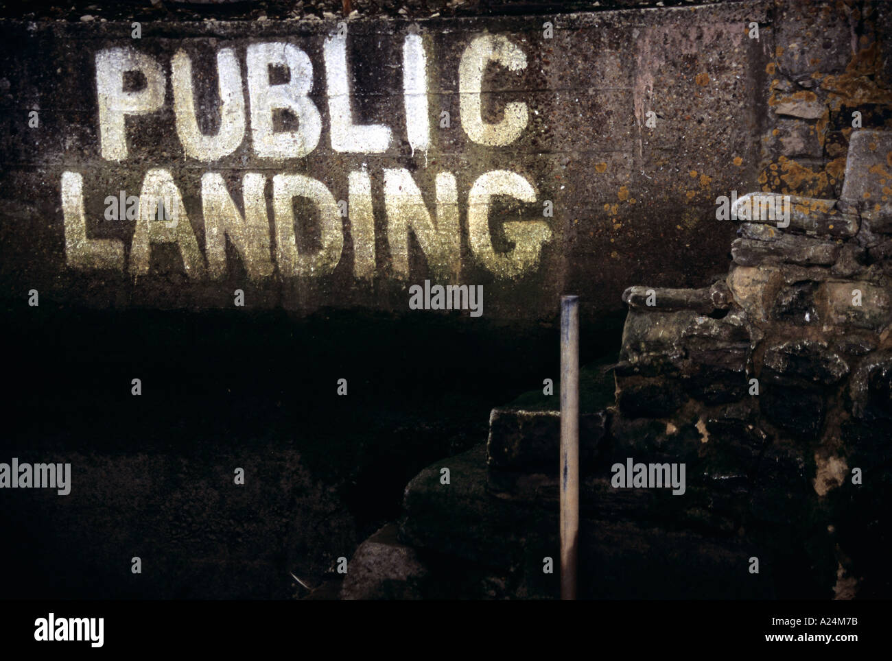 Stair landings hi-res stock photography and images - Alamy