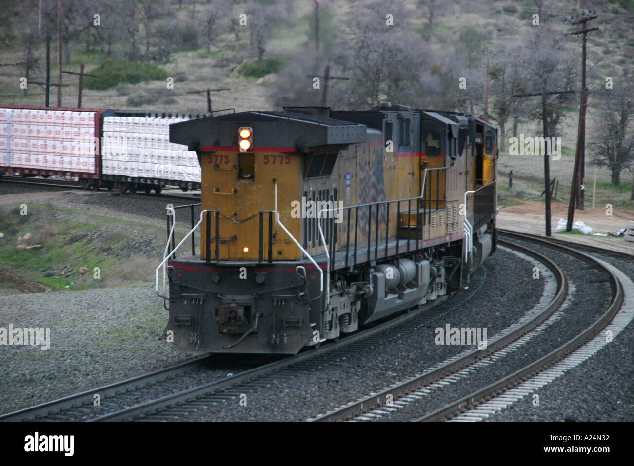 Tehachapi loop railway hi-res stock photography and images - Alamy