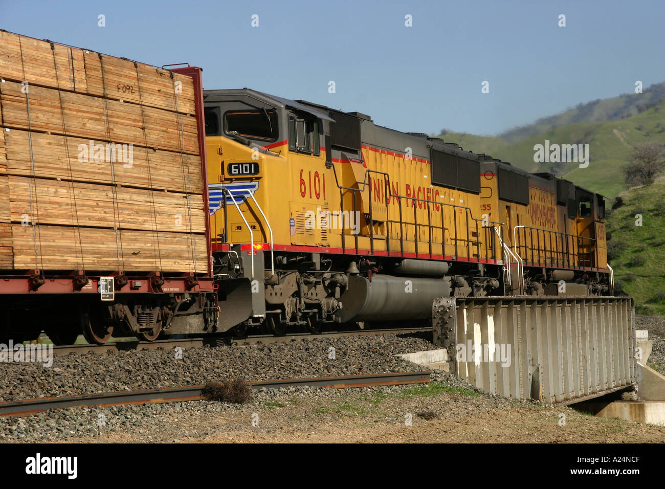Union Pacific Freight Train at Caliente California USA Stock Photo - Alamy