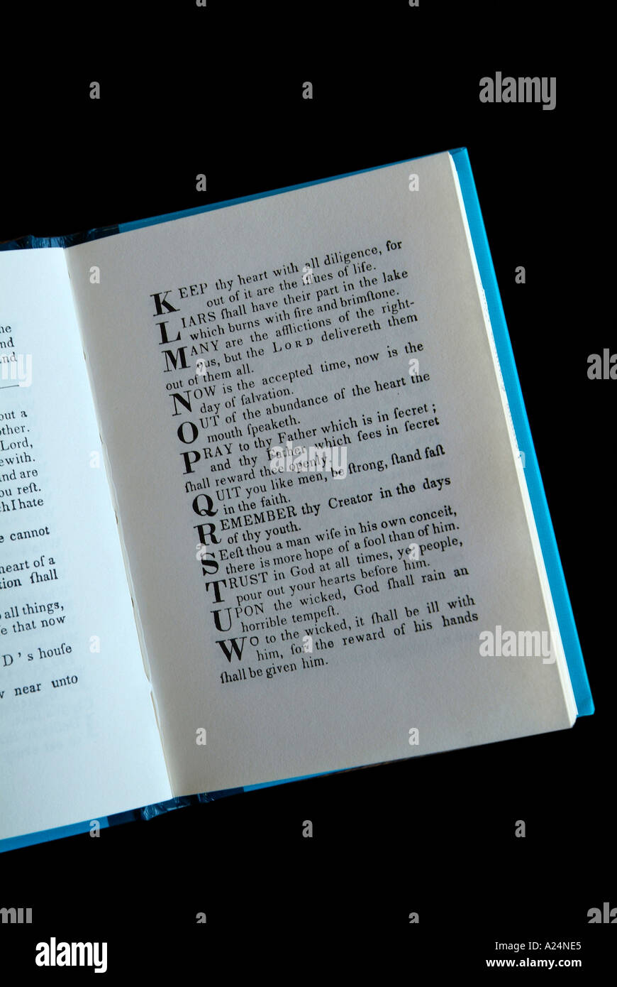 New england primer book hi-res stock photography and images - Alamy