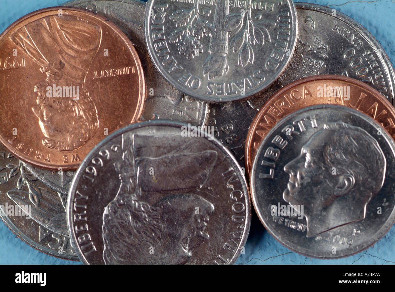 United states dollar coins hi-res stock photography and images - Alamy