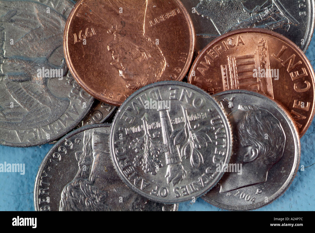 United states dollar coins hi-res stock photography and images - Alamy