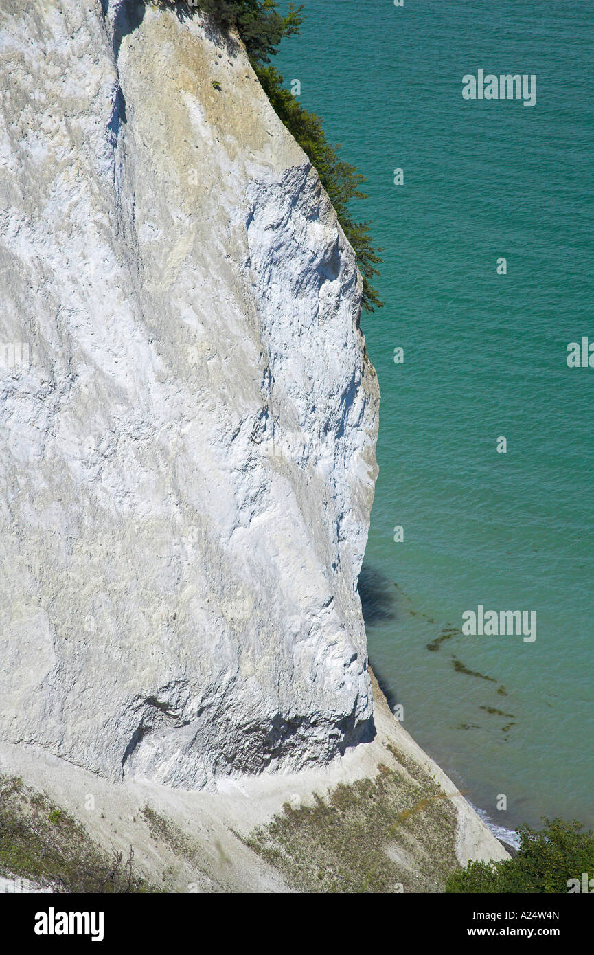 Denmarks island Mon chalk rocks Stock Photo - Alamy