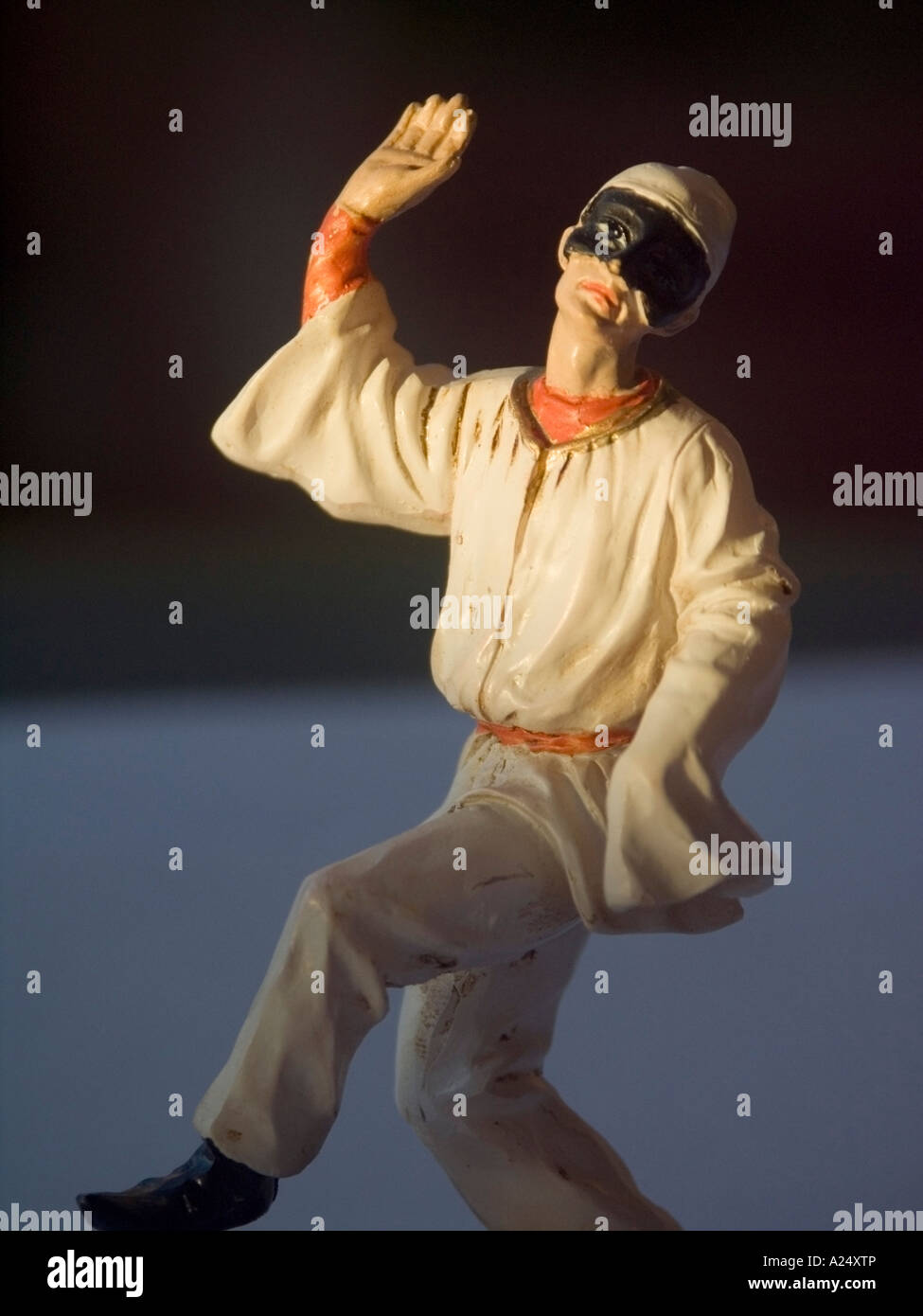 Pulcinella small statue, traditonal and typical italian and naples mask ...