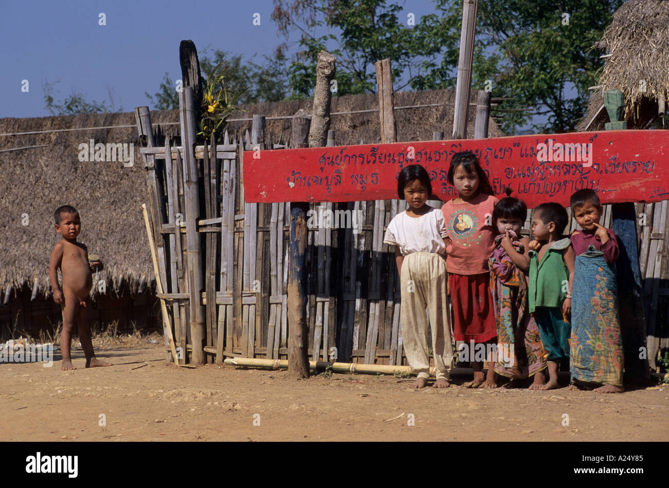Lahu tribe kids hi-res stock photography and images - Alamy