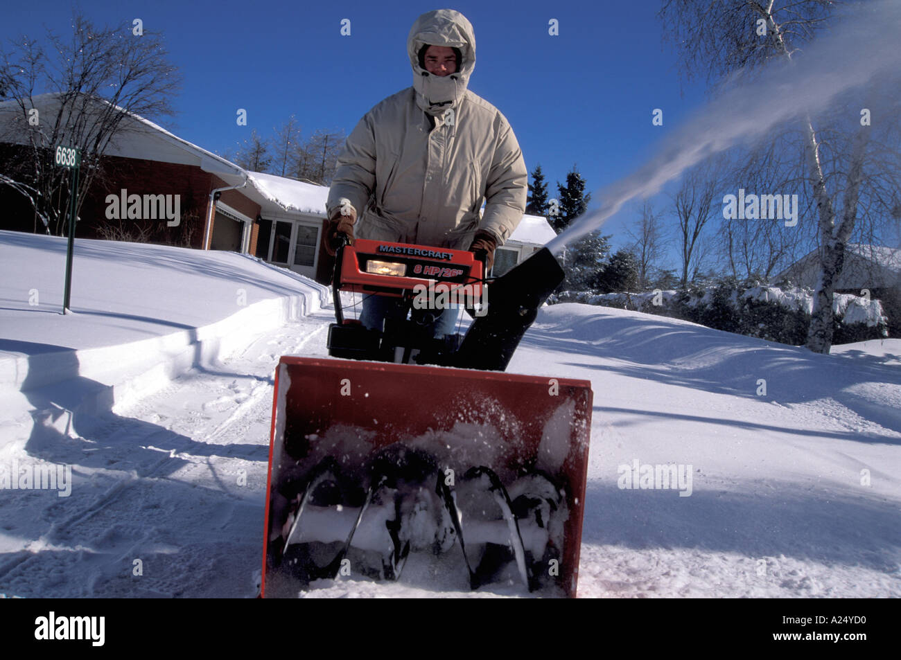 Snowblowing