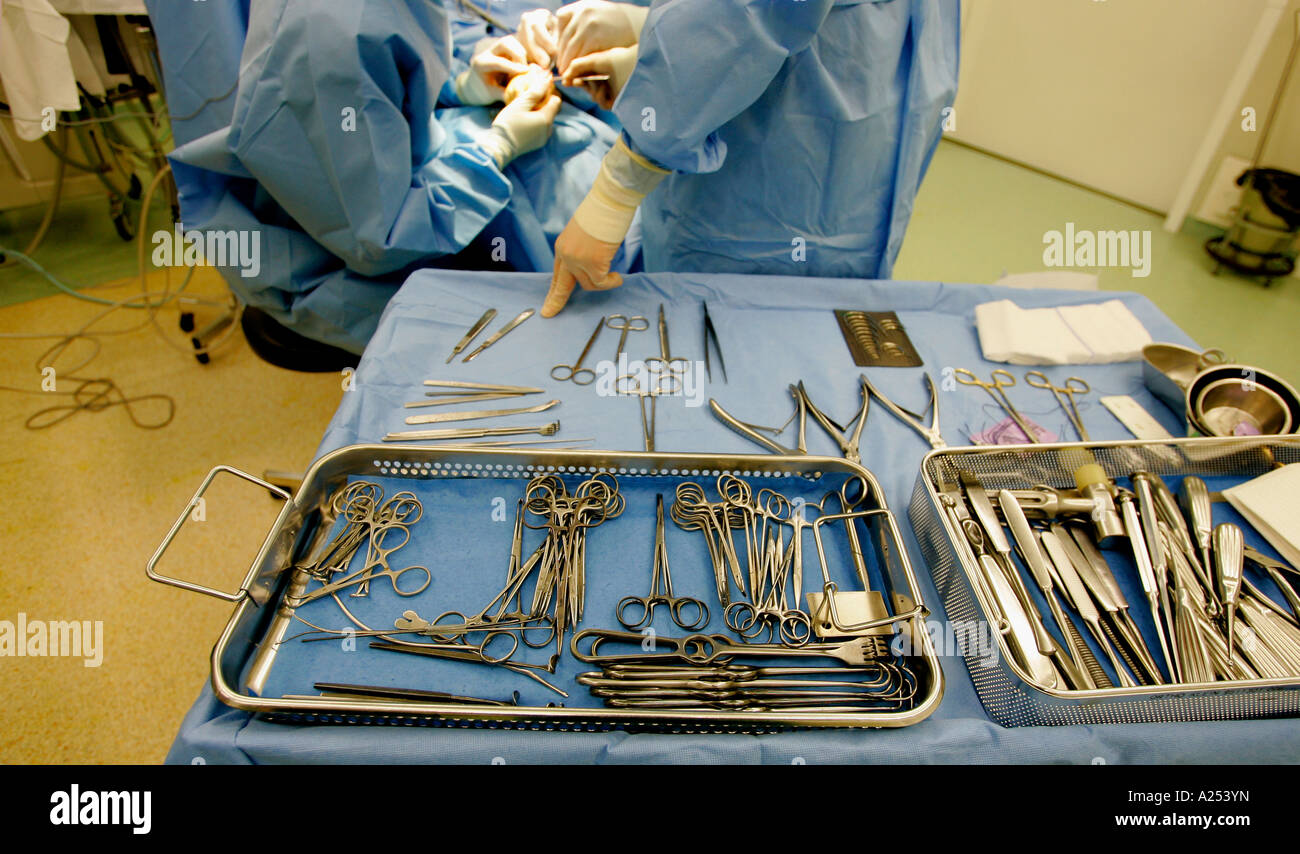 The Hague Hospital MCH Medisch Centrum Haaglanden Instruments in an ...