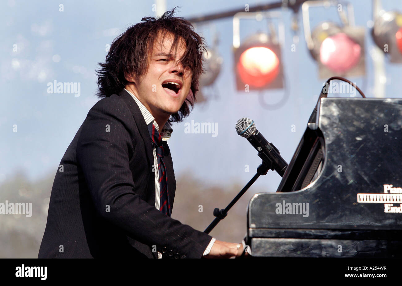 HOLLAND THE HAGUE British singer songwriter and pianist Jamie Cullum ...