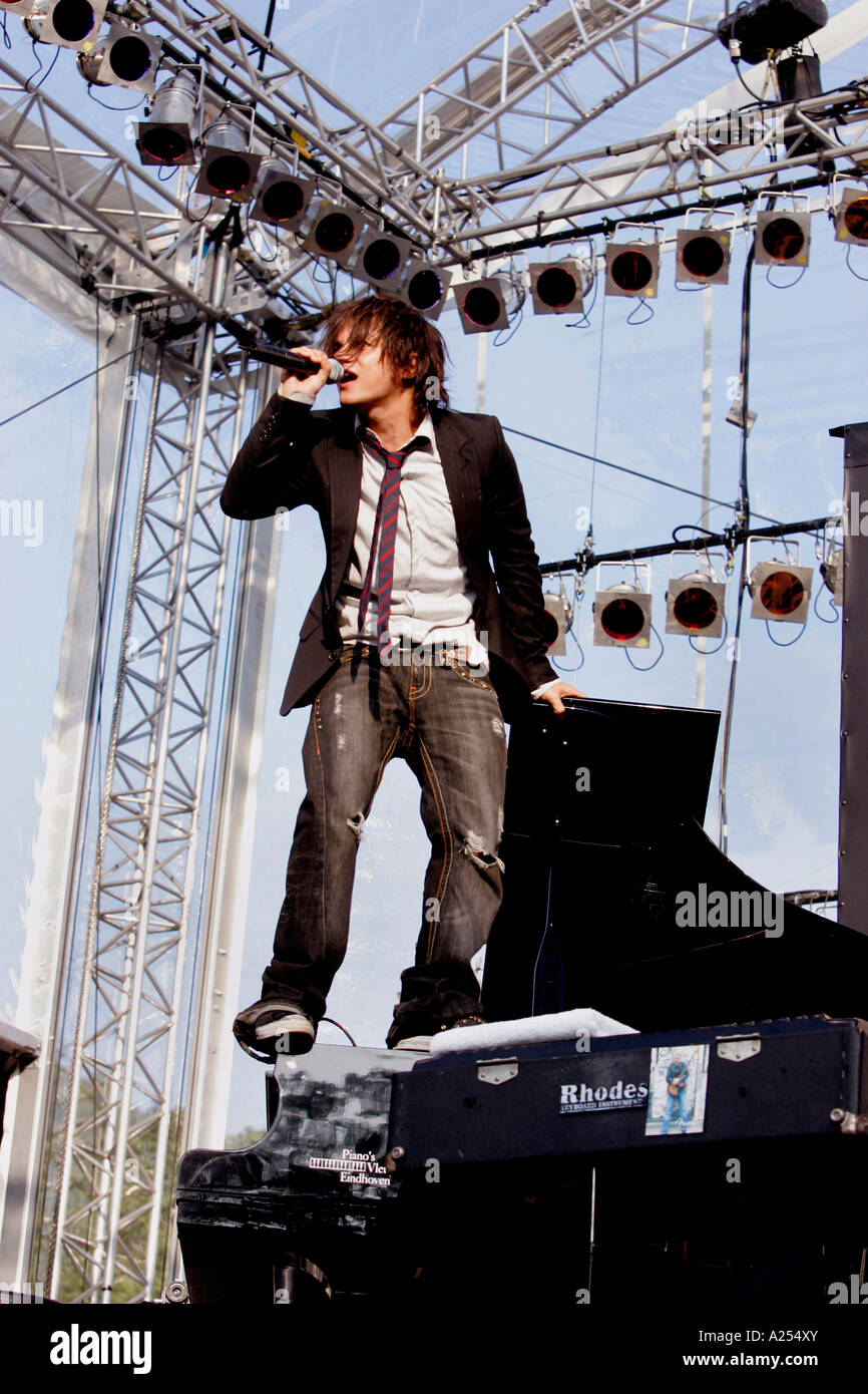 HOLLAND THE HAGUE British singer songwriter and pianist Jamie Cullum ...