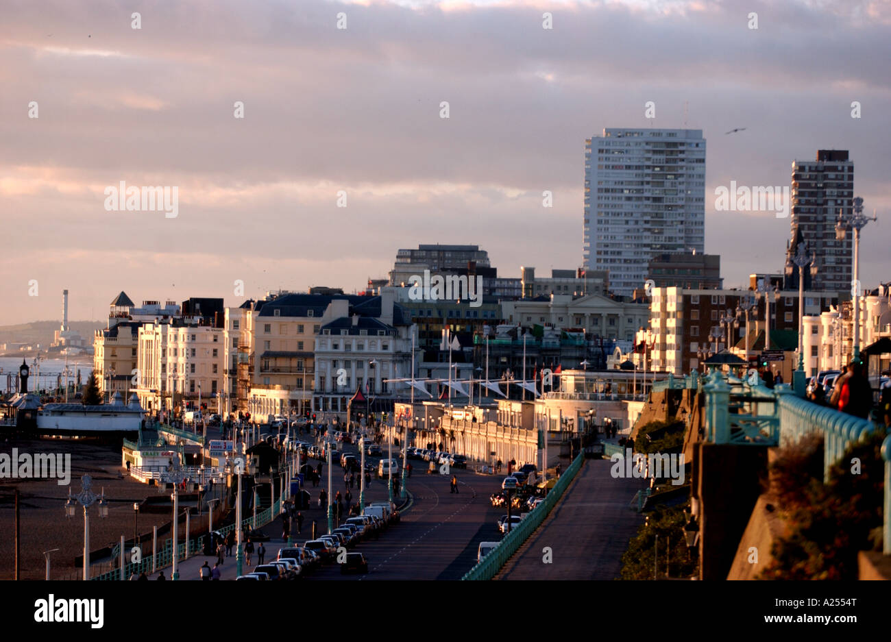 The skyline along Brighton seafront in the UK 2006 Stock Photo - Alamy