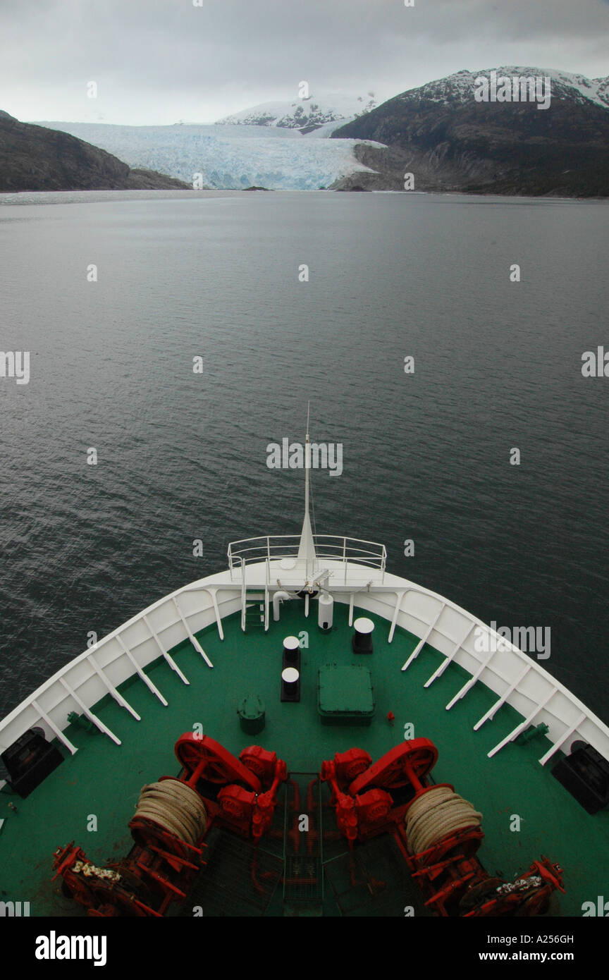 ferry Magellanes Patagonia Chile Stock Photo - Alamy