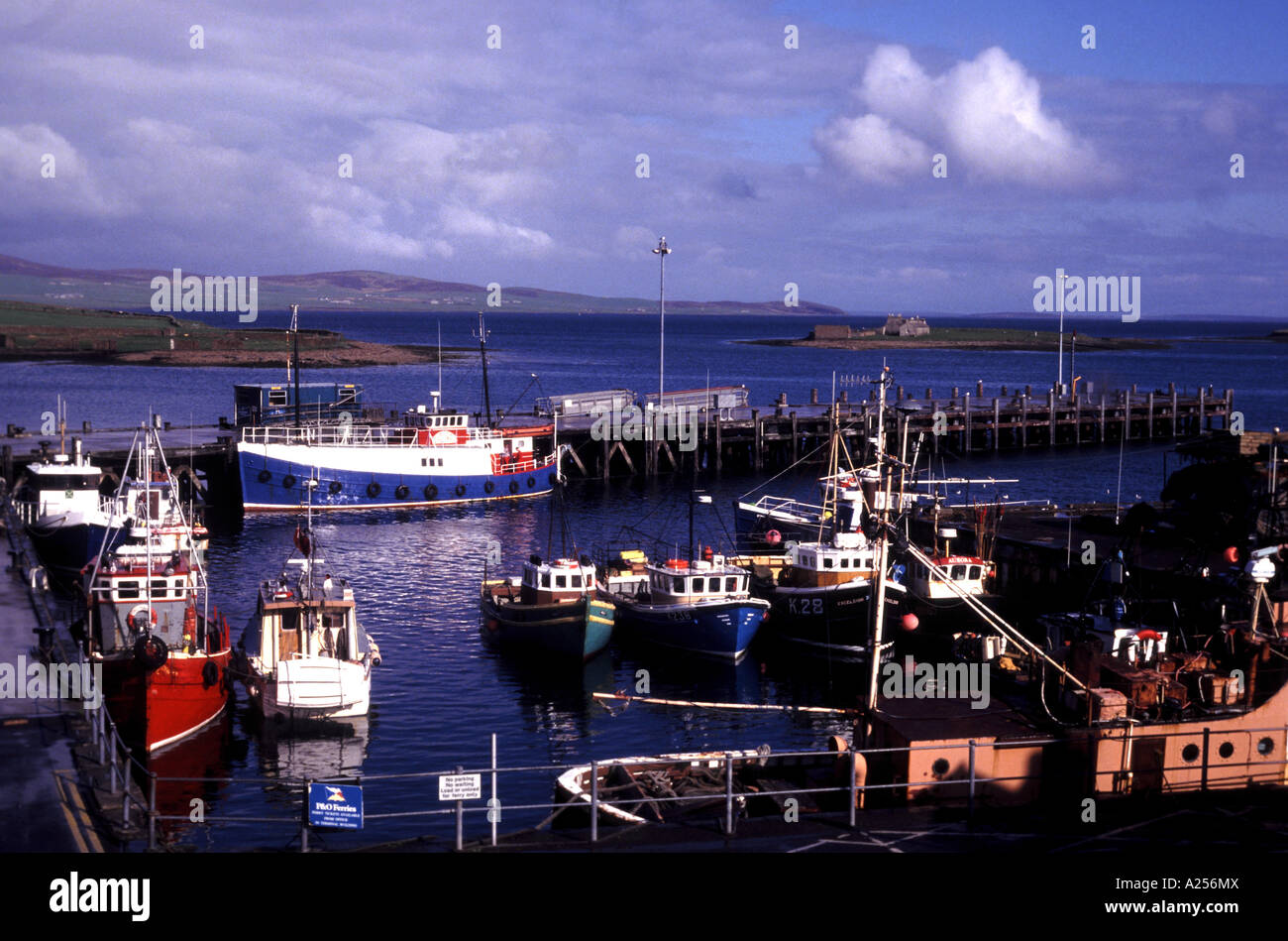Stromness Harbour Orkney Islands Stock Photo - Alamy