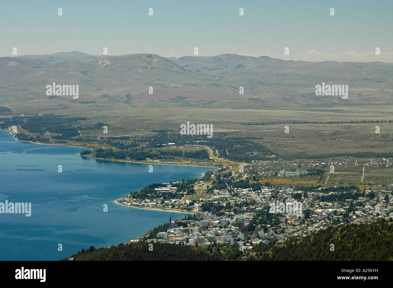 Bariloche and lake Nahuel Huapi, Patagonia Argentina Stock Photo - Alamy