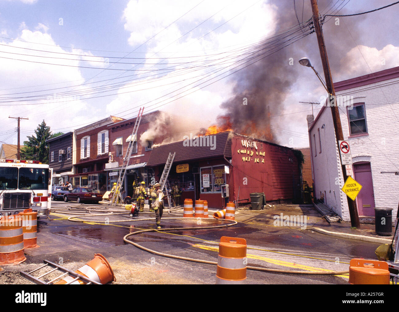 Md restaurant fire hi-res stock photography and images - Alamy