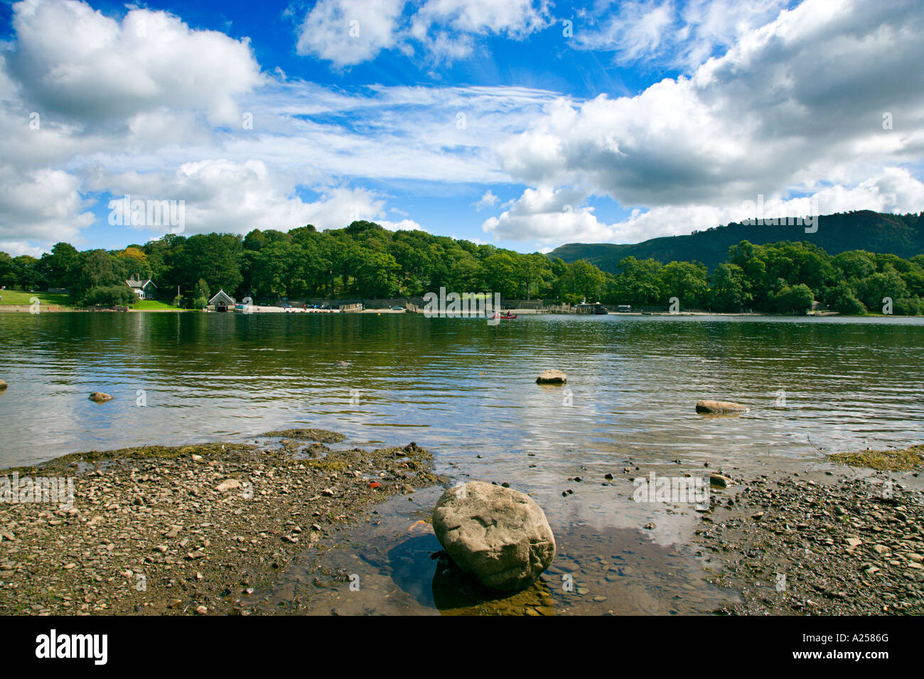 "Derwent Water" Looking Towards The "Keswick Landing Stages" From "Crow ...