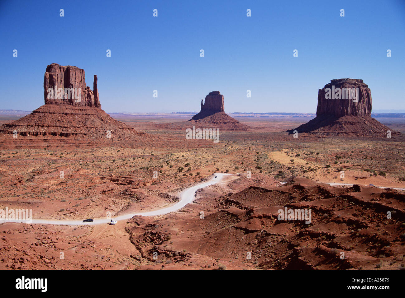THE MITTENS MONUMENT VALLEY ARIZONA USA Stock Photo - Alamy