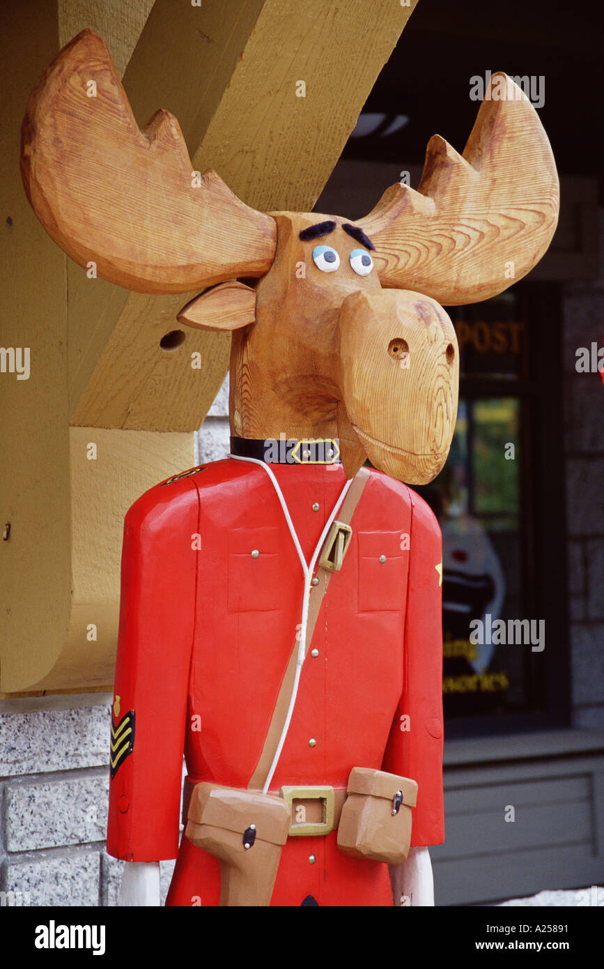 Canadian Mountie Moose