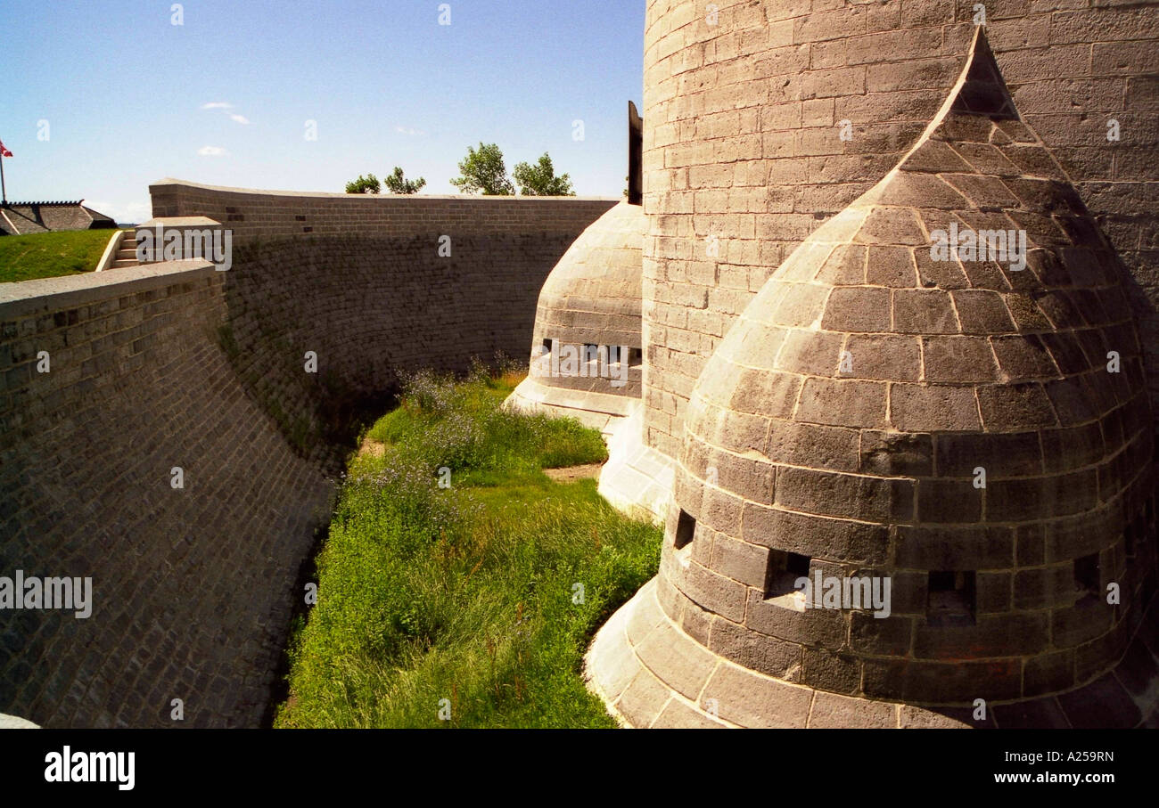Martello Tower at Fort Frederick Kingston Ontario Canada Stock Photo ...