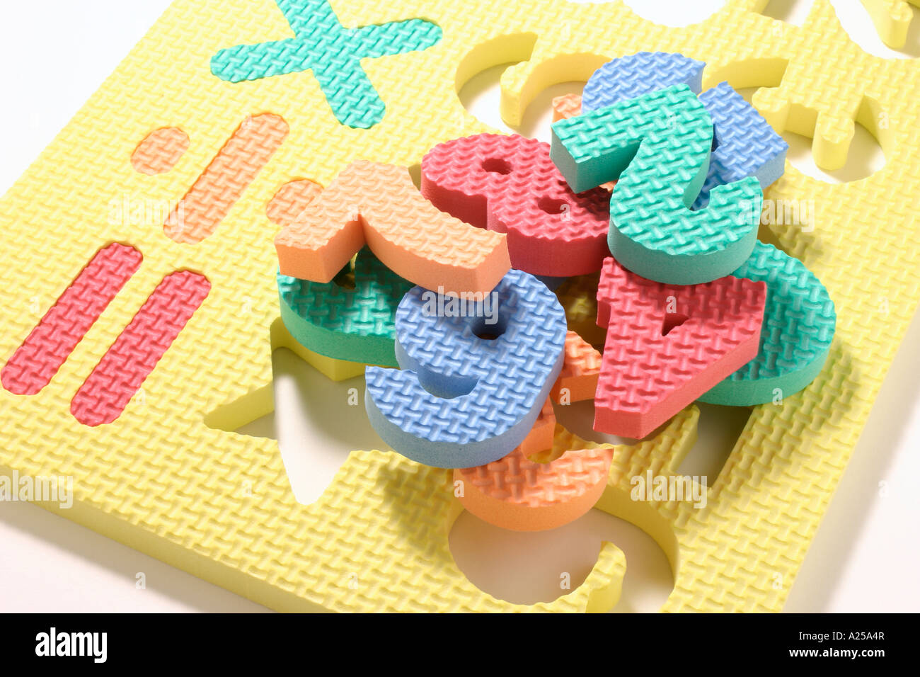 Mathemathic Learning Set Stock Photo - Alamy